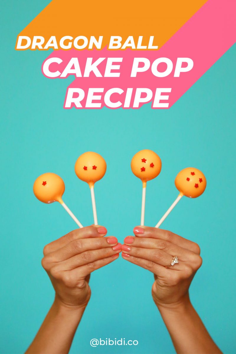 How to Make Dragon Ball Z Pops - Easy Cake Pops Recipe | BIBIDI