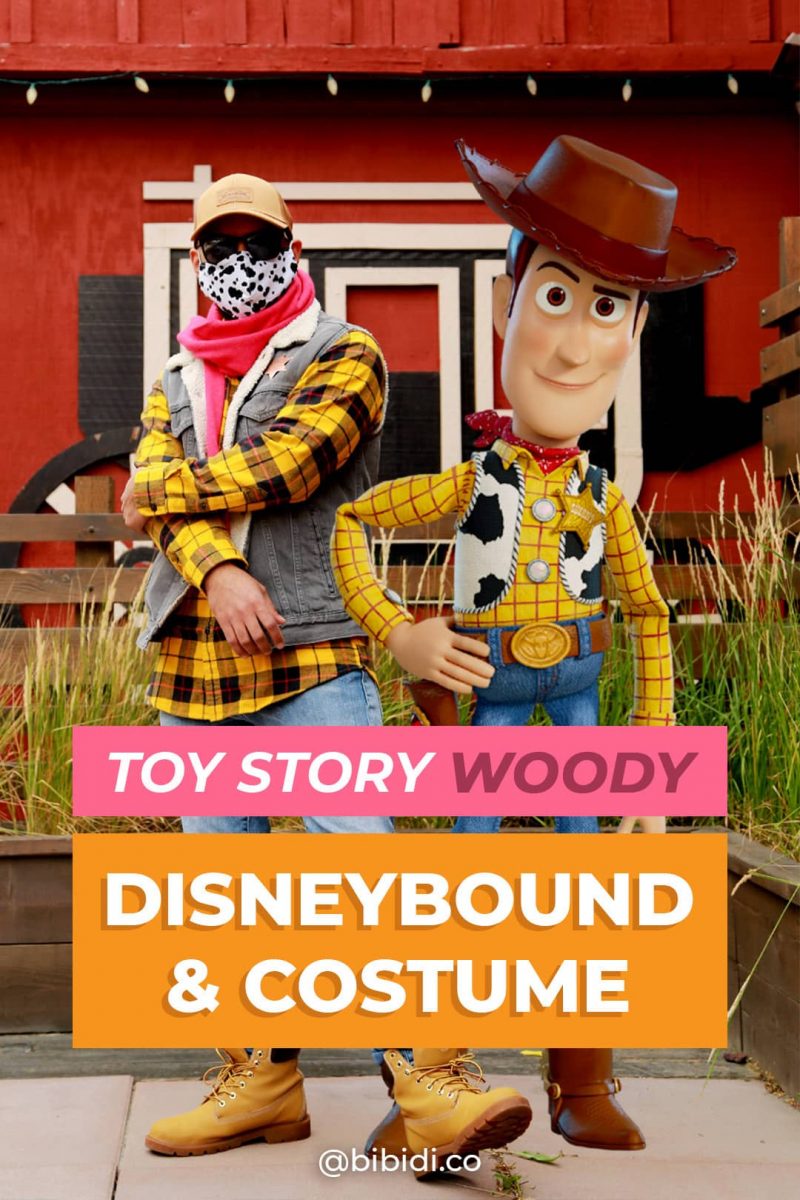 Easy DIY Woody Toy Story Costume and Disneybound | BIBIDI