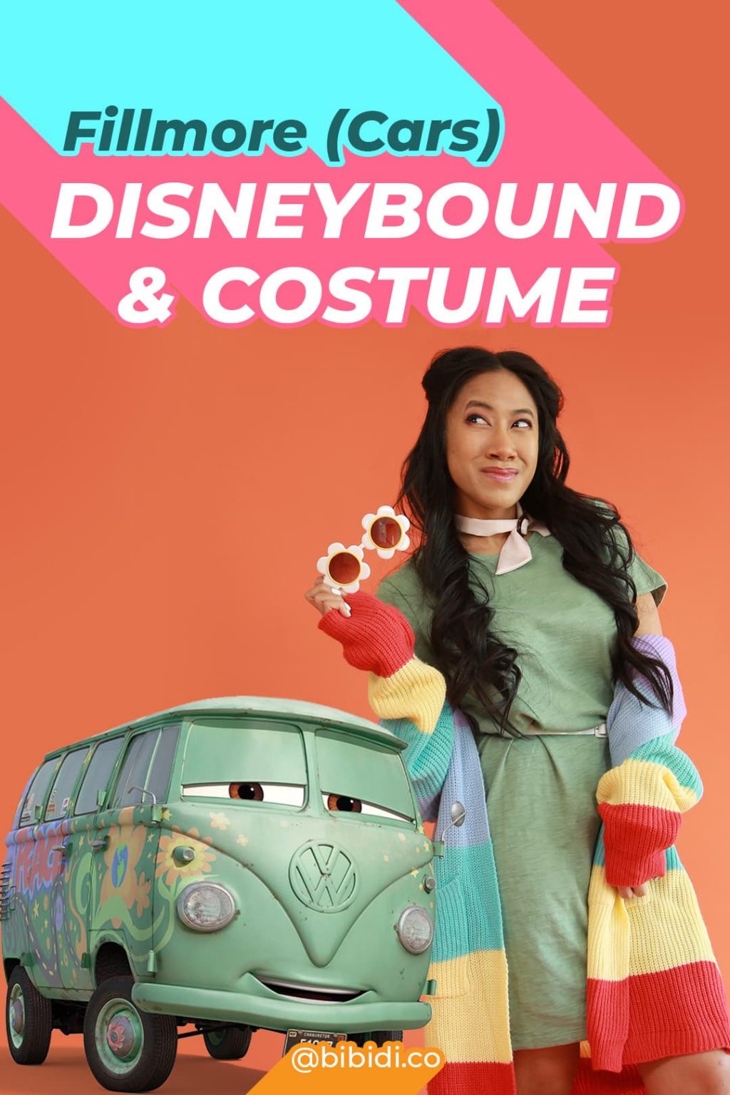 Modern Hippie Chic Fillmore Cars Costume and Disneybound