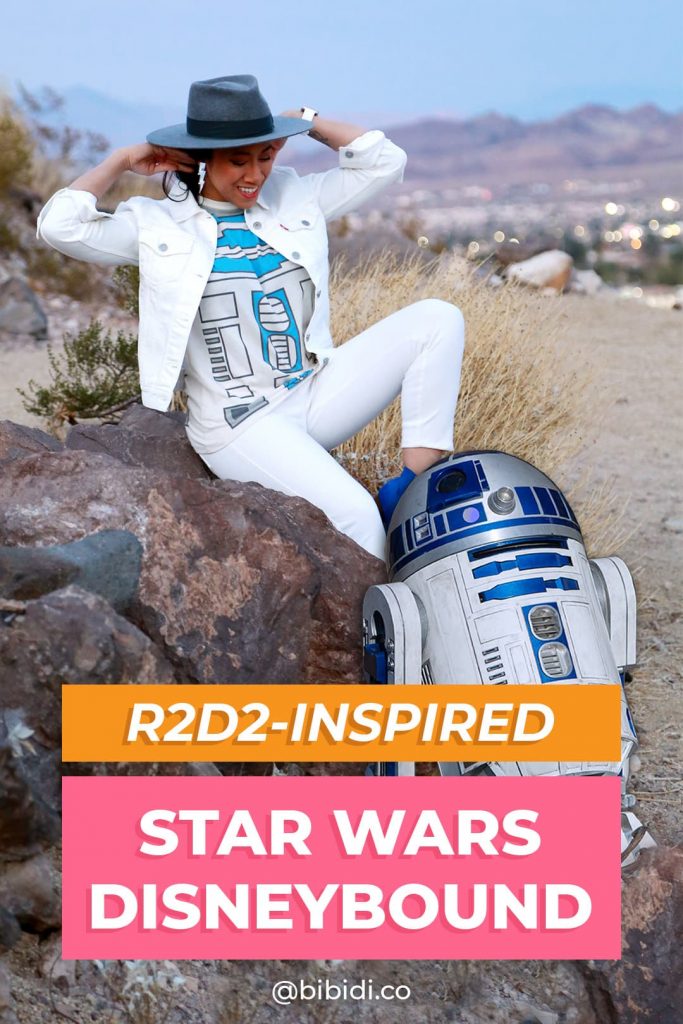 Super Stylish Star Wars R2D2 Costume and Disneybound BIBIDI